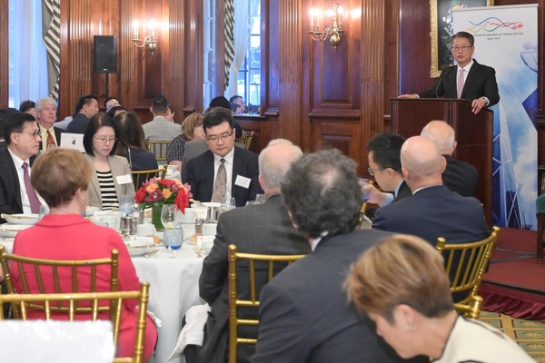 news.gov.hk - FS promotes HK's advantages in US