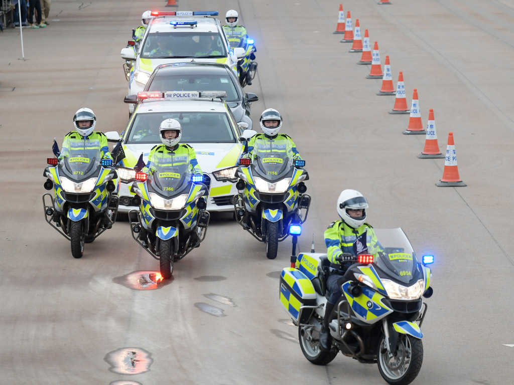 news.gov.hk - Elite motorcyclists protect VIPs
